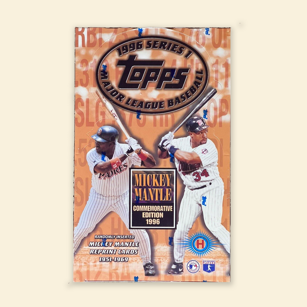 1996 Topps Series 1 Sealed Baseball Hobby Box