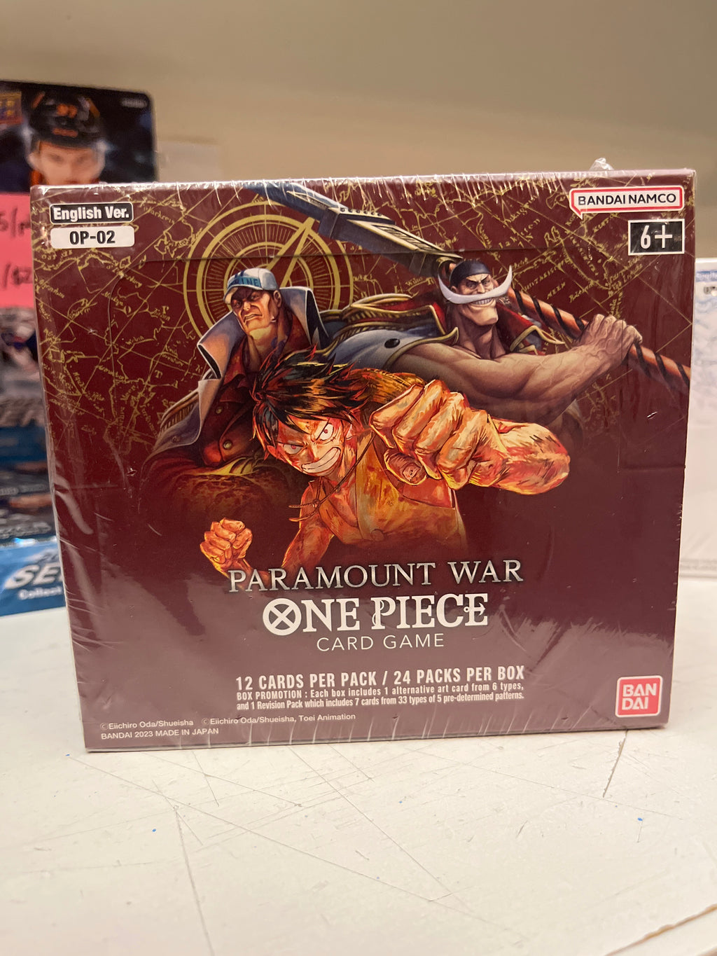 OP-02 One Piece TCG: Paramount War Sealed Booster Box (OP02)