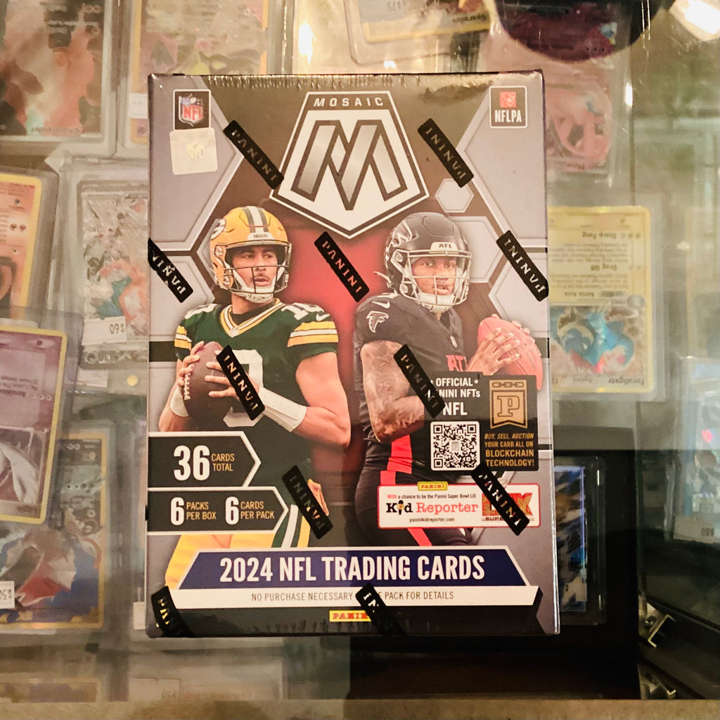 2024 Panini Mosaic NFL Football Sealed Blaster Box (Orange Fluorescent