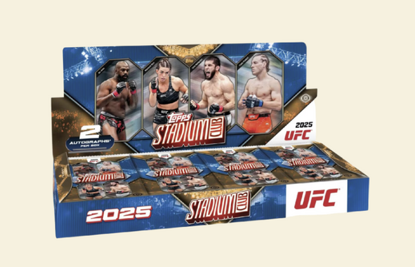 2025 Topps Stadium Club UFC Hobby Box