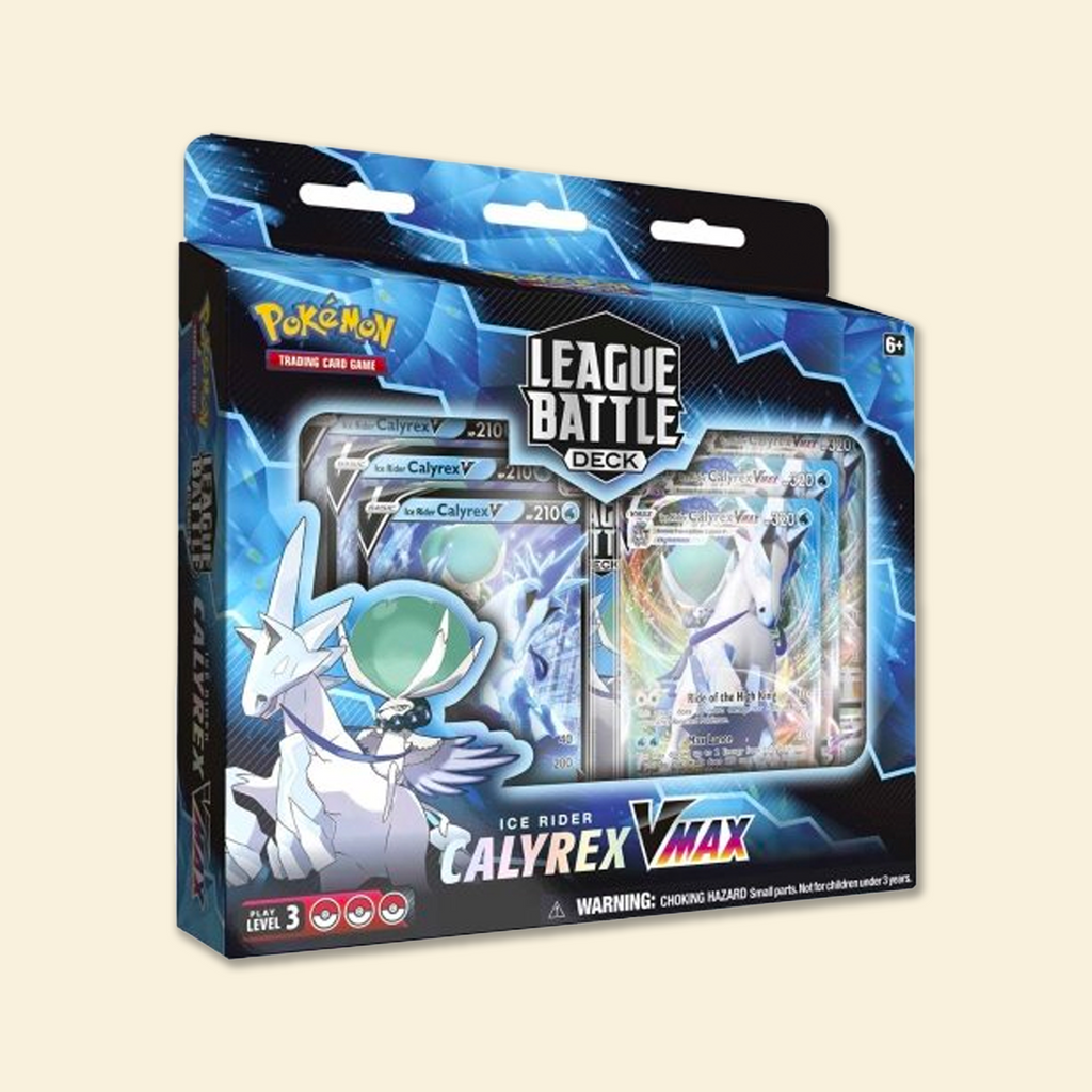 Pokémon TCG: Ice Rider Calyrex VMAX League Battle Deck