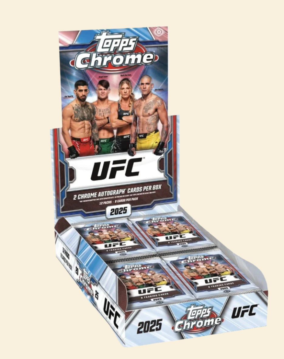 2025 Topps Chrome UFC Hobby Box